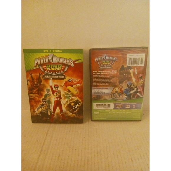 Media | Mmpr Mighty Morphin Power Rangers Dino Charge Resurgence Dvd ...